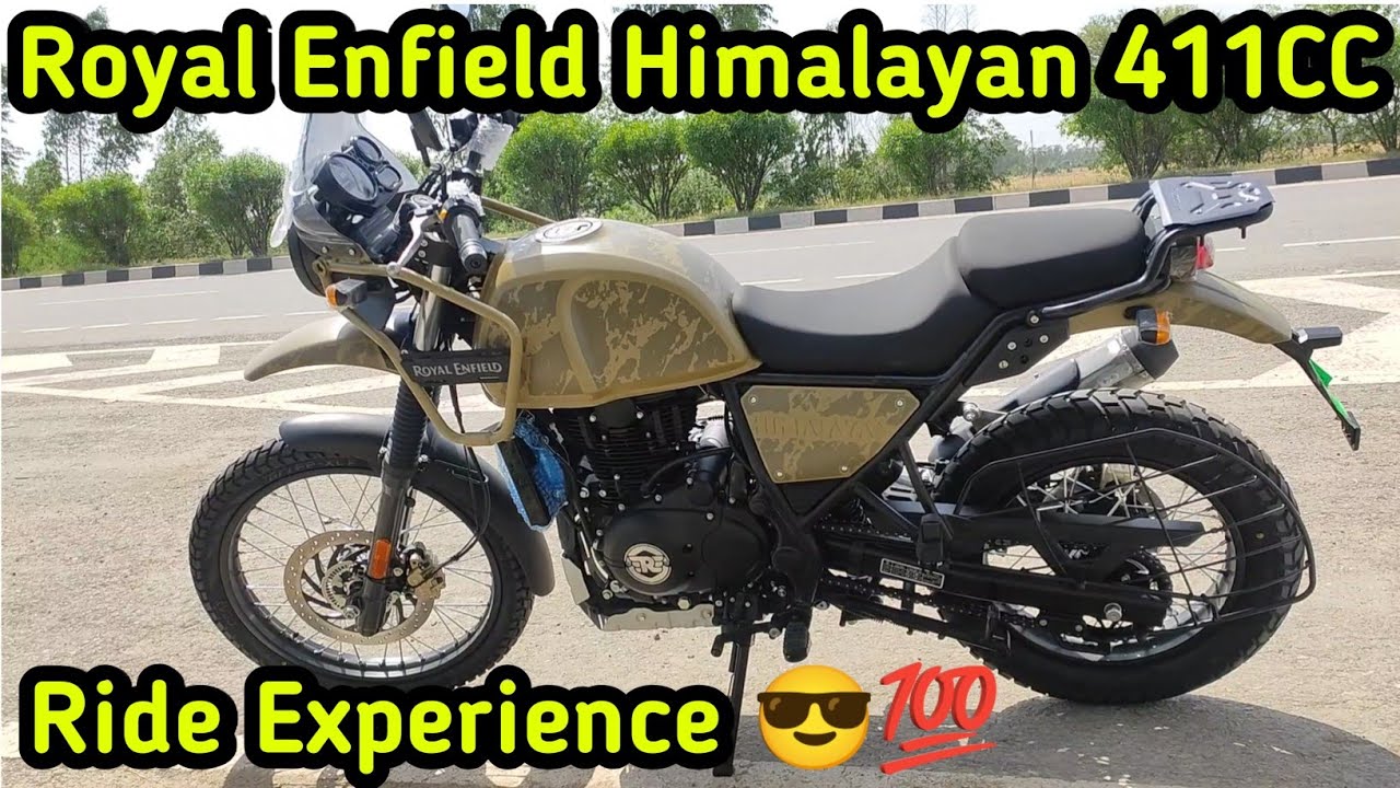Royal Enfield Himalayan 411 Ride Experience| First Long Ride On ...