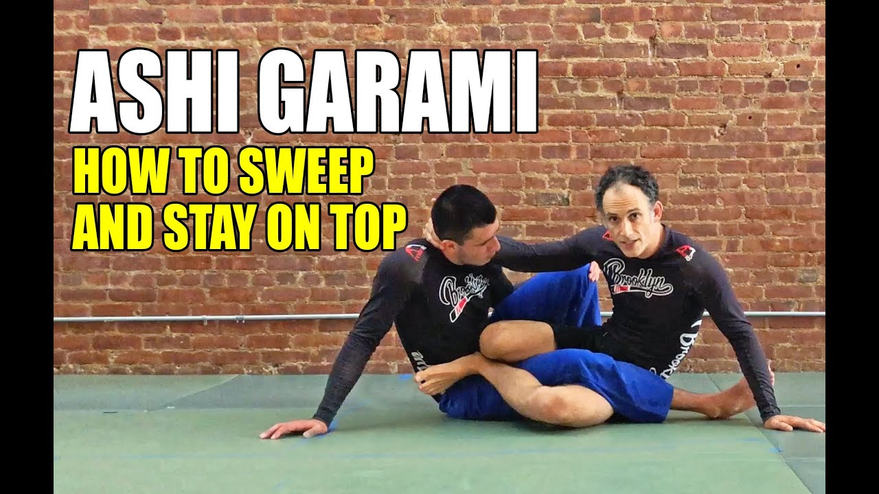 Ashi Garami (BJJ Leglock): Sweep and Stay On Top - YouTube