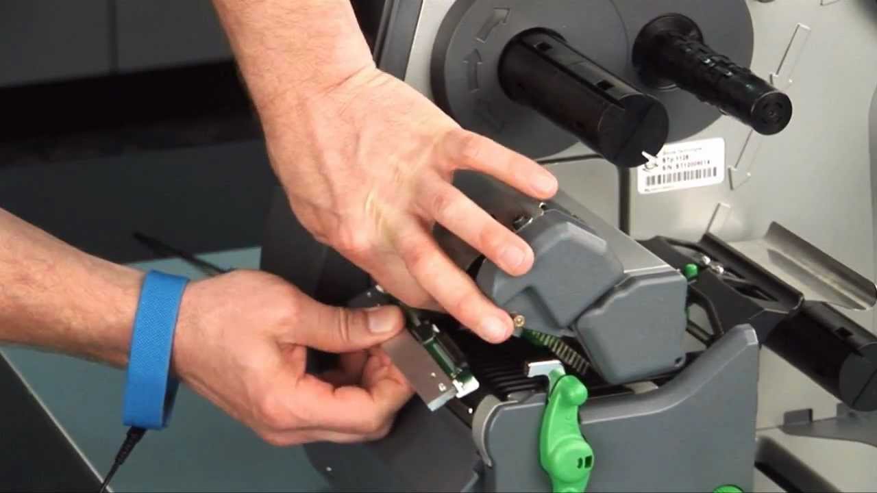 Source Technologies Performance Series | Changing the Printhead ...