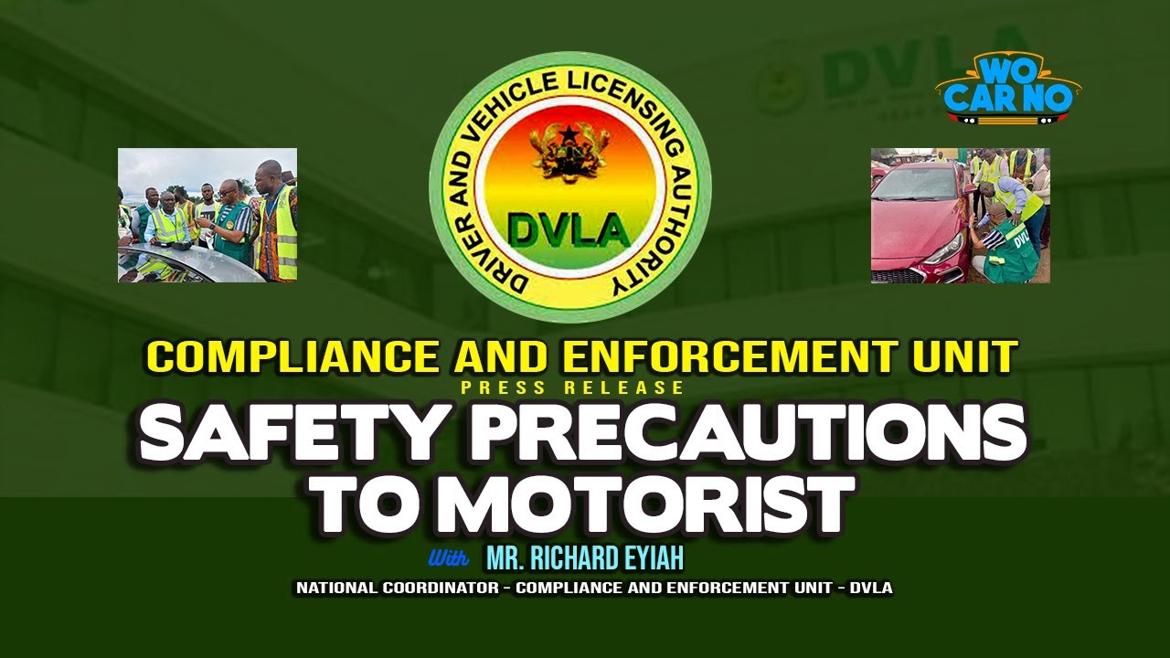 SAFETY PRECAUTIONS TO MOTORIST BY DVLA - YouTube