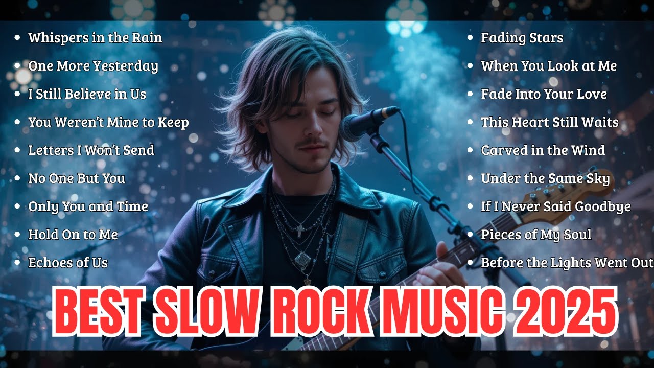 [BEST RELAXING Slow Rock Music 🎧] Rock | Ballad | Sleep | Soft Rock ...