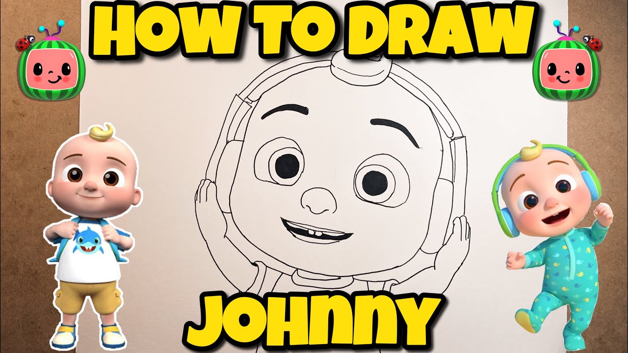 Cocomelon Easy Drawing at Andre Mccann blog