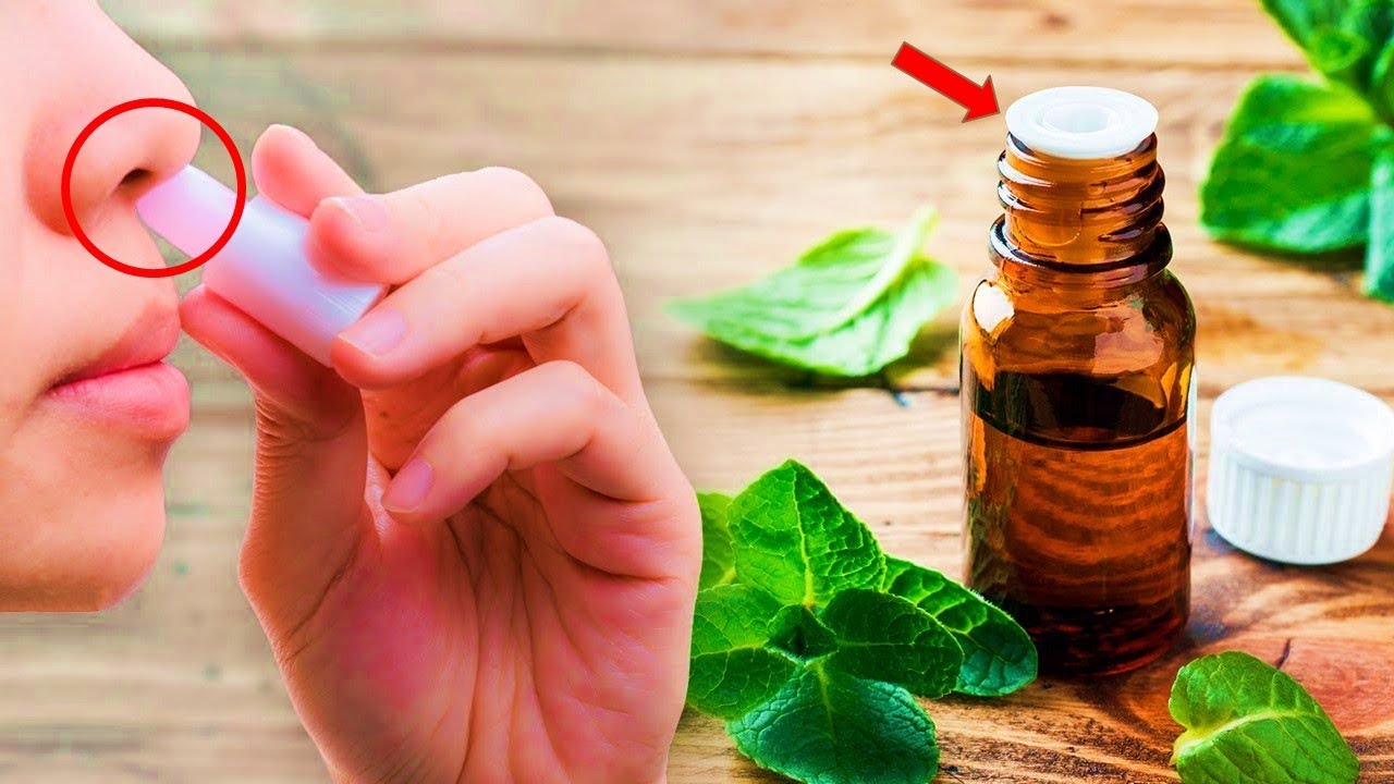 Clear Your Stuffy Nose Fast With This Natural Inhaler - YouTube