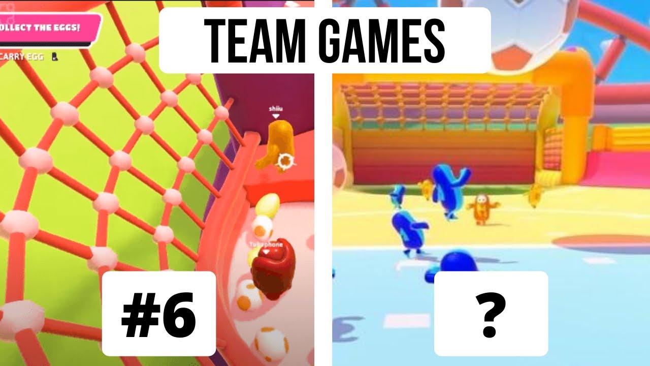 RANKING FALL GUYS TEAM GAMES FROM WORST TO BEST! - YouTube