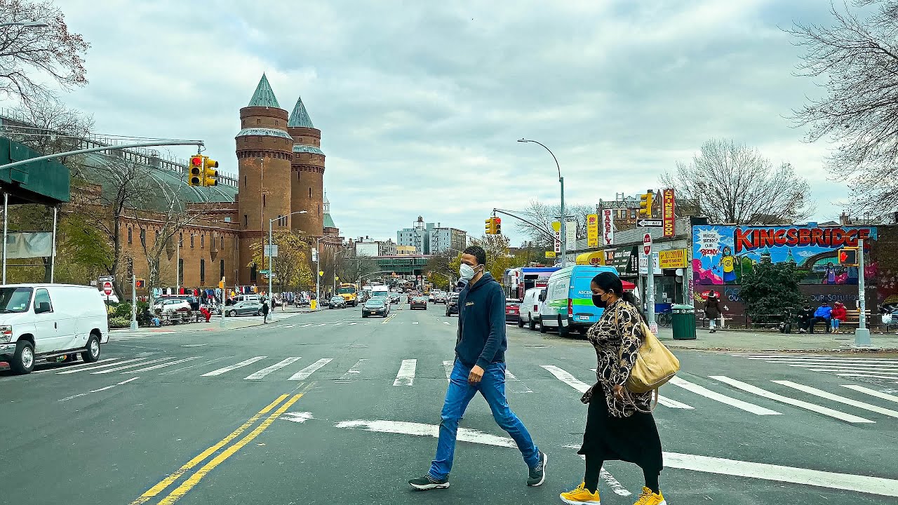 NYC DRIVE: KINGSBRIDGE ROAD | Bronx | New York | Fall 2022 | 2160p 4K ...