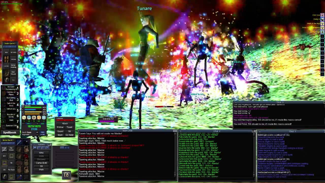 P99 EQ - Awakened Tunare Kill (server first Flamberge) - YouTube