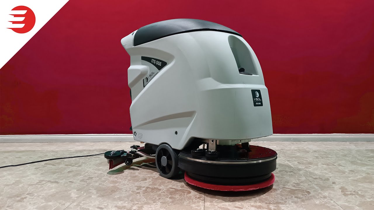 ISOL ITS-55E | Thực tế sử dụng máy chà sàn liên hợp đẩy tay | INTECH SOLUTION - YouTube