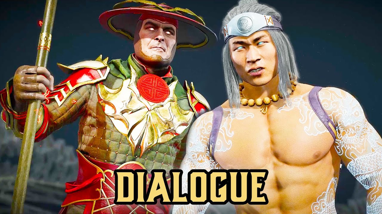 LIU KANG MEETS RAIDEN SENSEI DIALOGUE - MORTAL KOMBAT 11 ULTIMATE ...