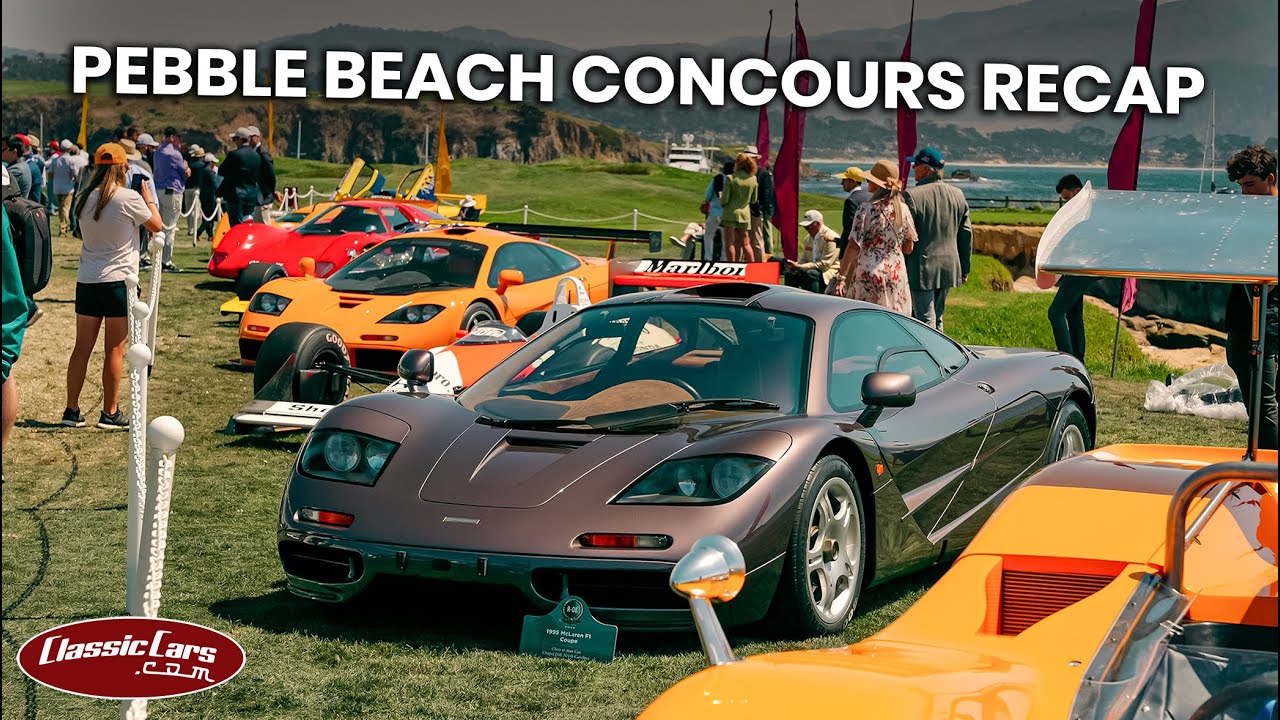 Our BEST Moments from Pebble Beach Concours d'Elegance - Monterey Car ...