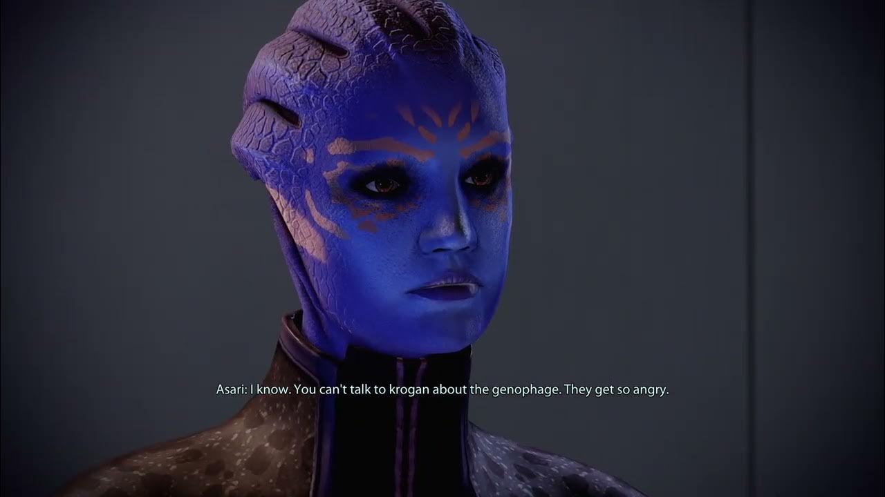 Mass Effect 2 - Krogan shouldn't have kids - YouTube