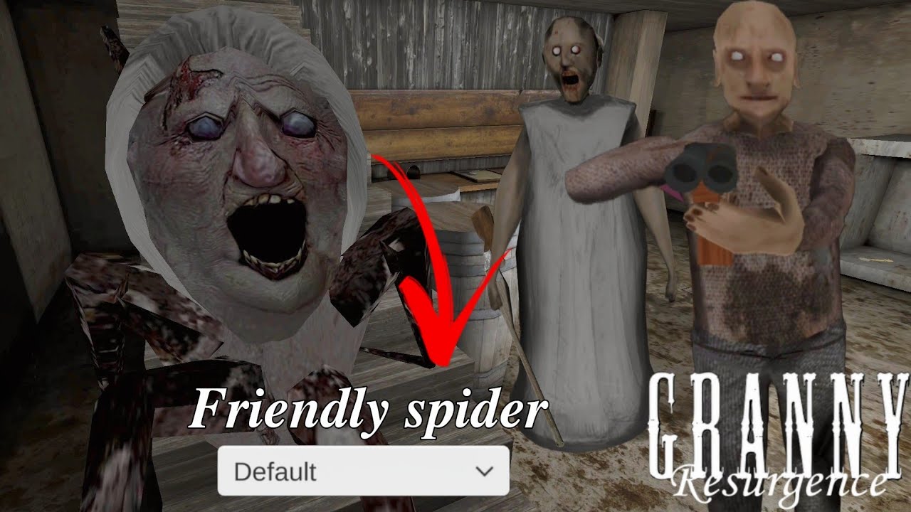 How to activate friendly Angelene spider in Granny Resurgence New ...