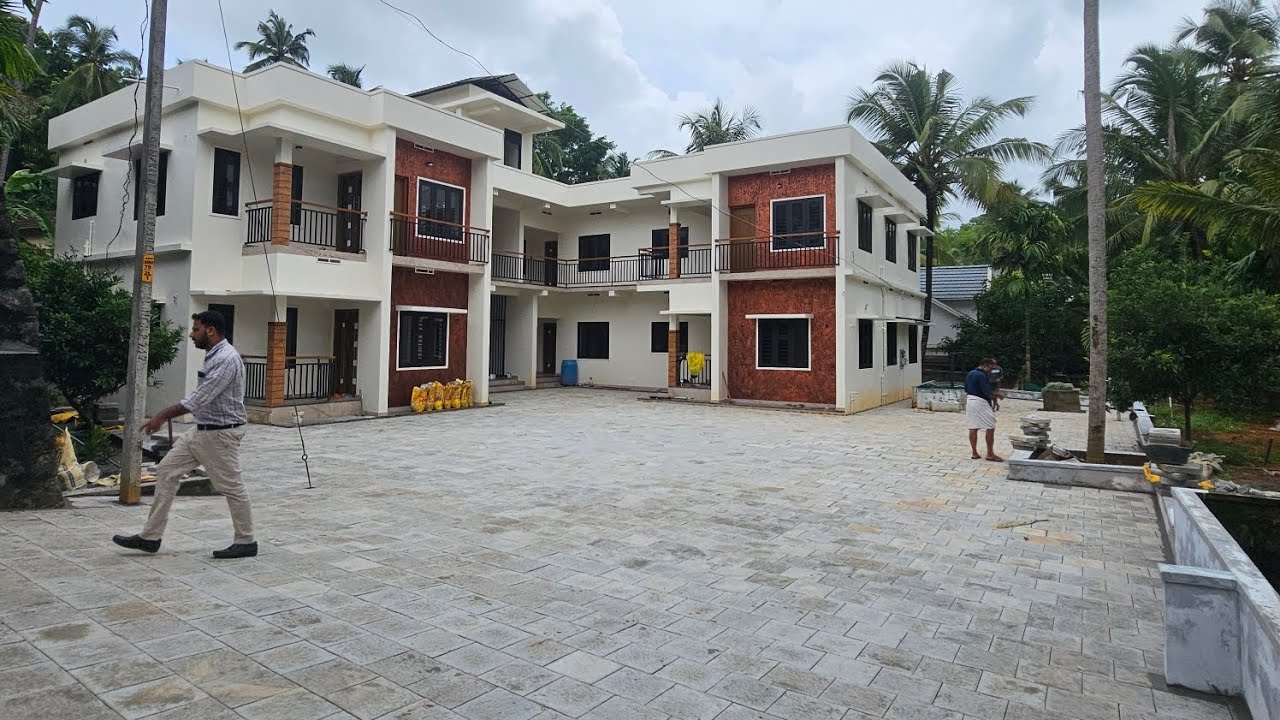ATHIMANNIL INTERLOCKS|APARTMENTWORK| 5500 SQUARE FEET|1×1 STONE TEXTURE ...