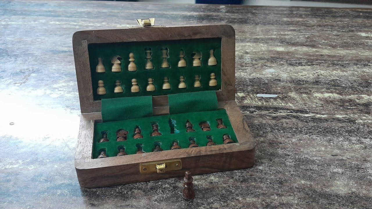 Mini chess unboxing // Best for travelling // under 1000rs // Chess ...