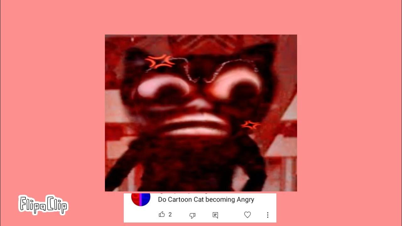 Do Cartoon Cat Becoming Angry - YouTube