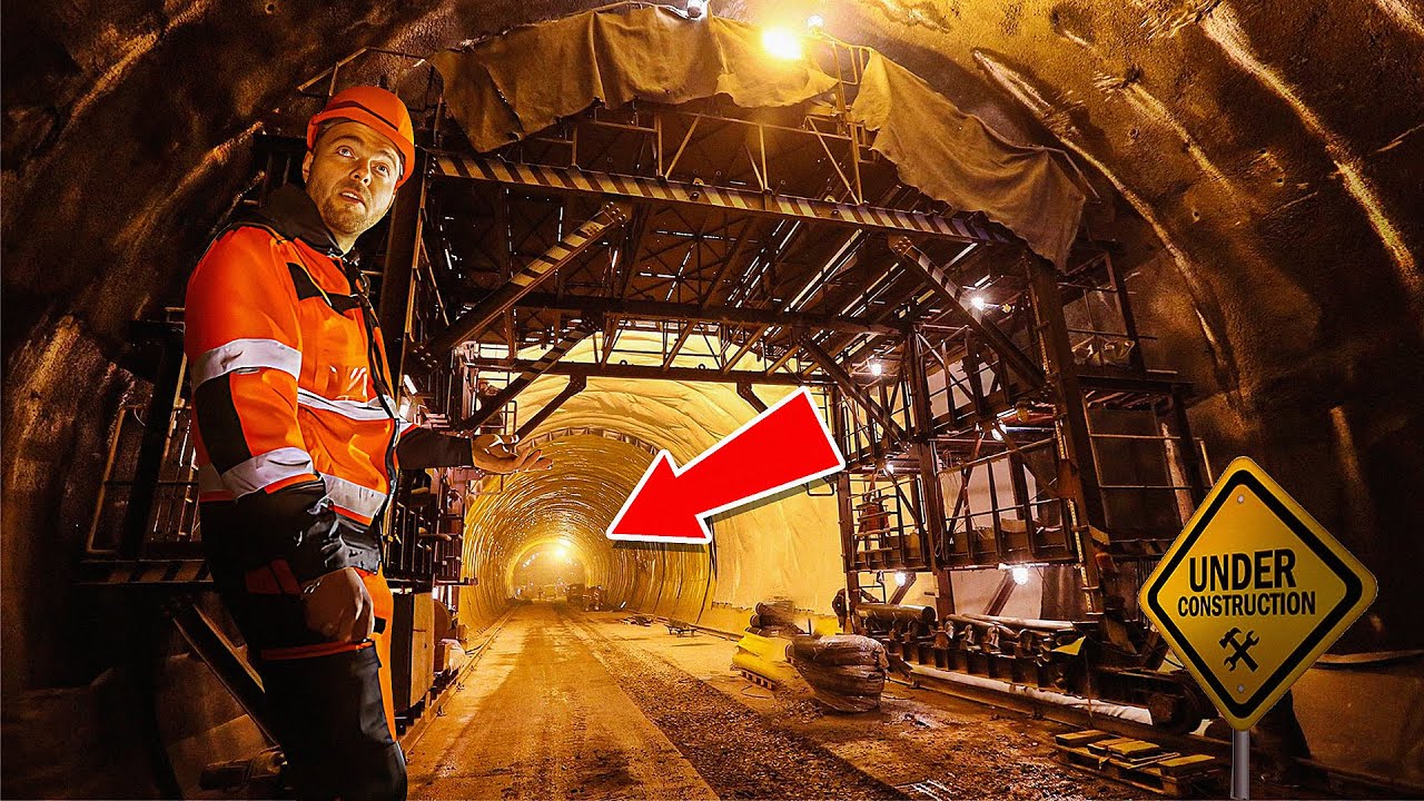 Tunnel of the Future? The Gotthard Base Tunnel’s Genius Engineering! - YouTube