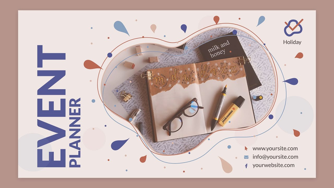 Event Planner PowerPoint Presentation Template - YouTube