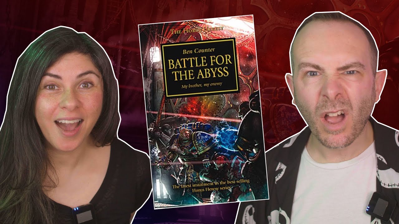 Horus Heresy 8: BATTLE FOR THE ABYSS by Ben Counter | Warhammer Book Club with Mira! - YouTube