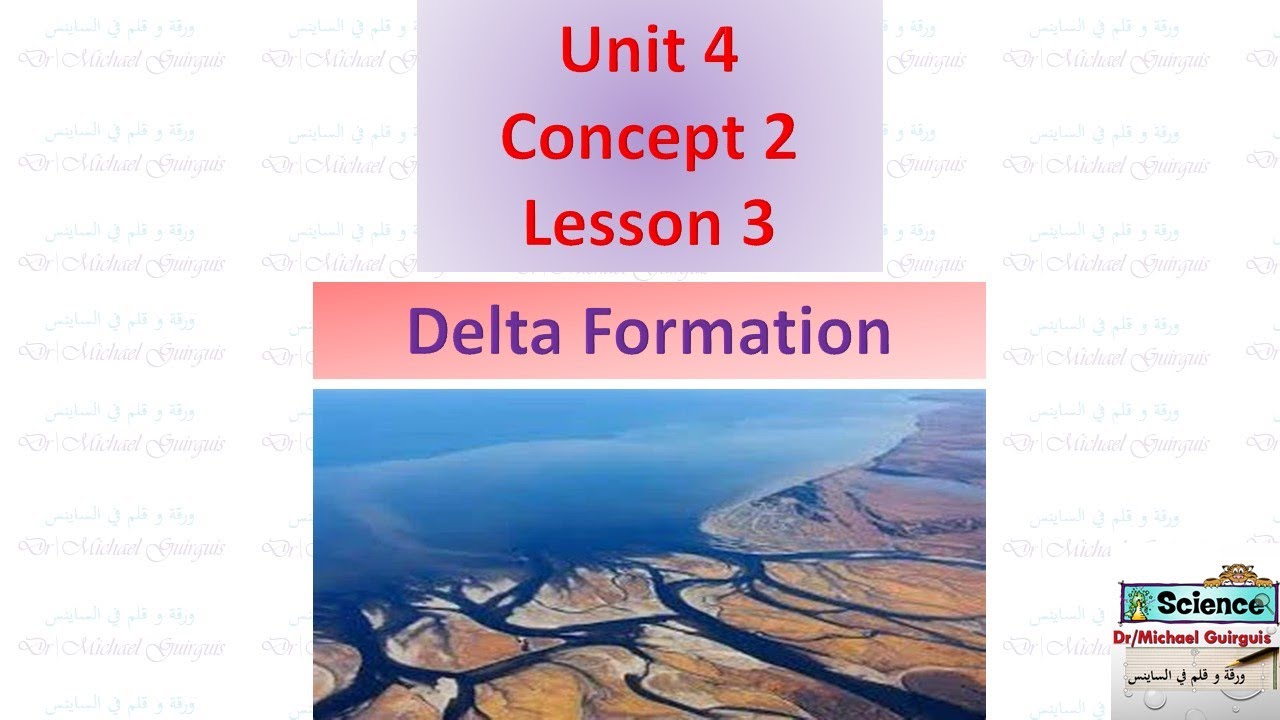 Science Grade 4 Concept 4 2 Lesson 3 Delta formation - YouTube