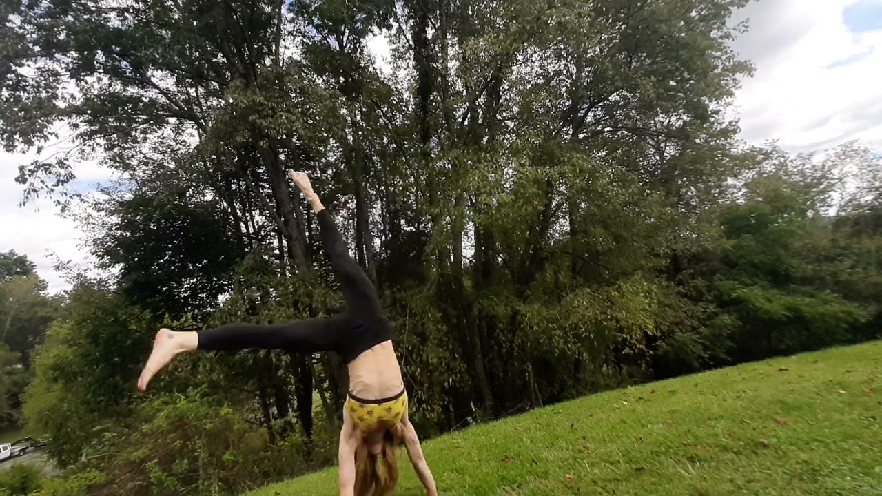 Handstand Practice Day 255/365 - YouTube