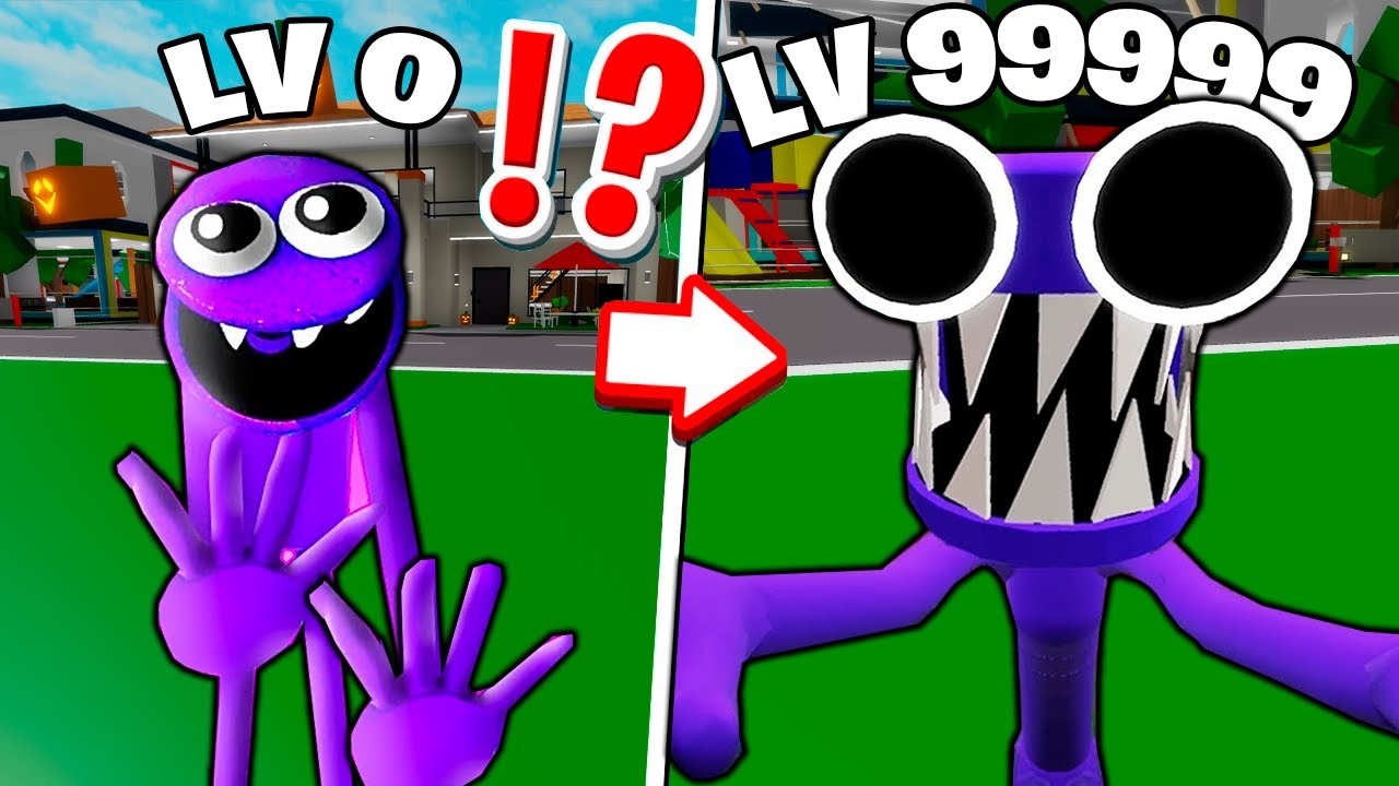 EVOLUINDO o MONSTRO ROXO PARA o MAIS ASSUSTADOR de TODOS Hístoria de ...