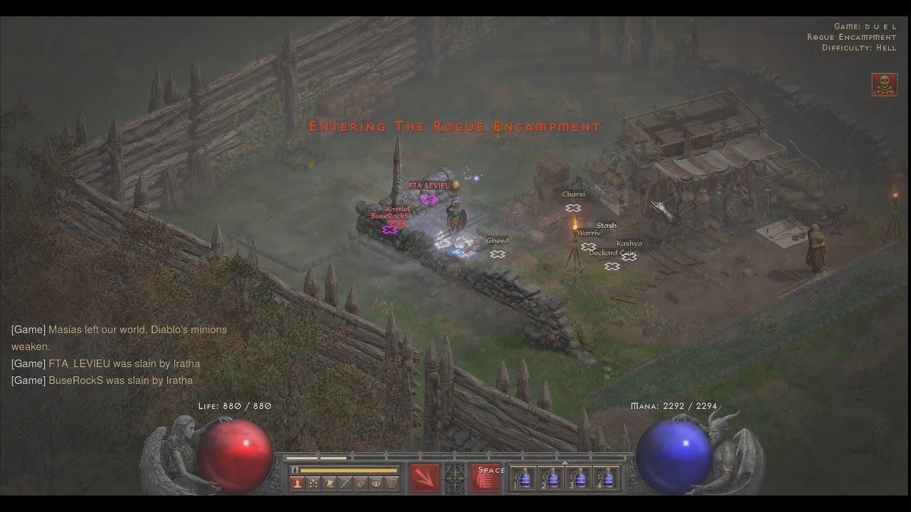 D2R | Diablo 2 Resurrected | Sorceress | TS ES Holy Shock Aura | Duel ...