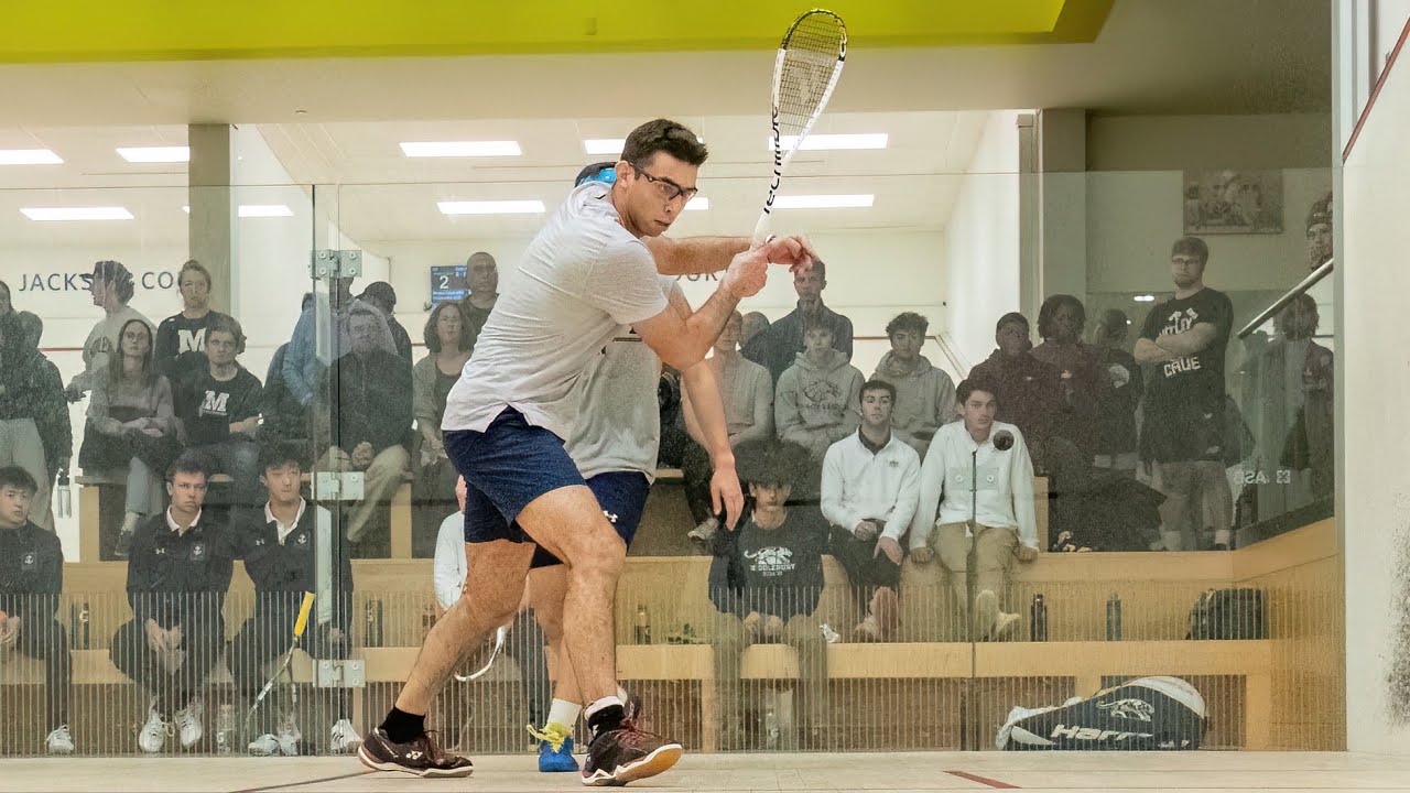 Men's Squash Highlights vs. Bates - YouTube