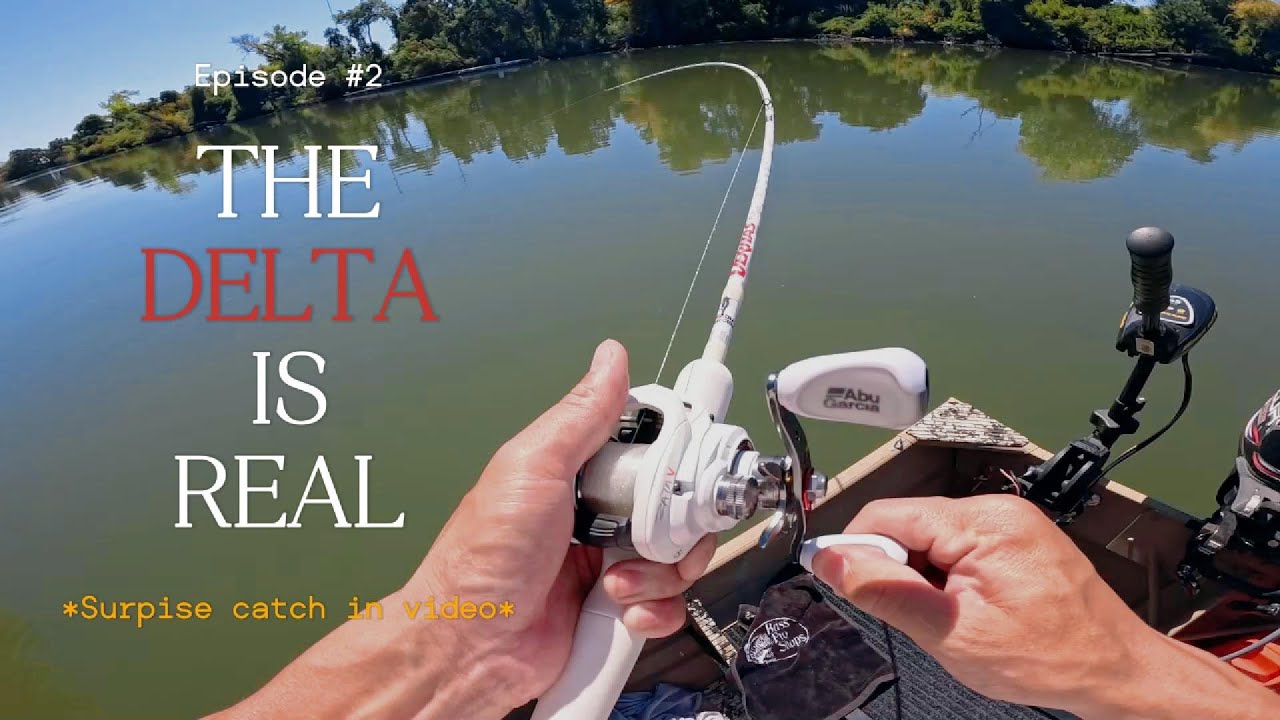 First time fishing the California Delta (SUPRISE CATCH!!) - YouTube