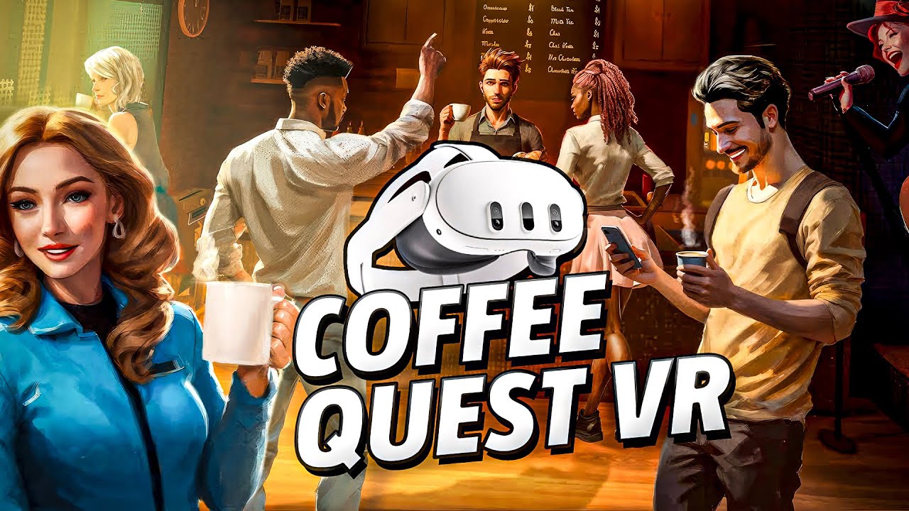 Coffee Quest VR - Meta Quest 3 Gameplay | First Minutes [No Commentary ...