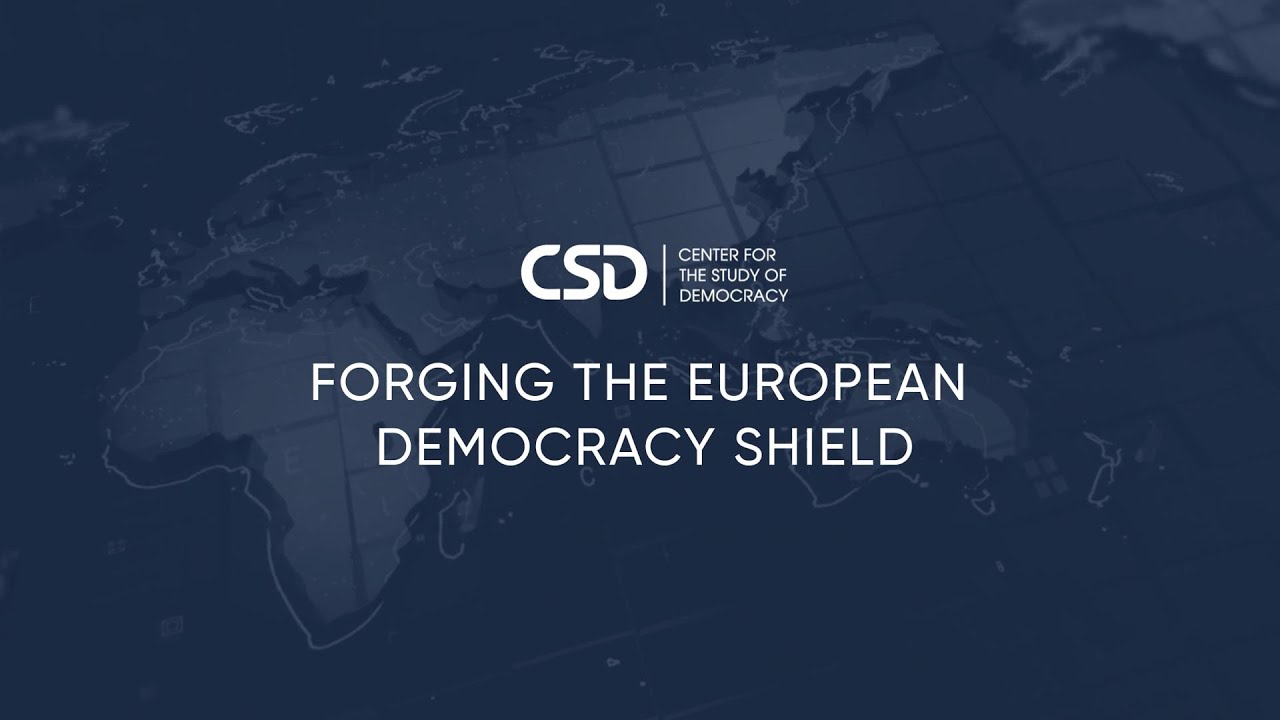 Forging the European Democracy Shield - YouTube