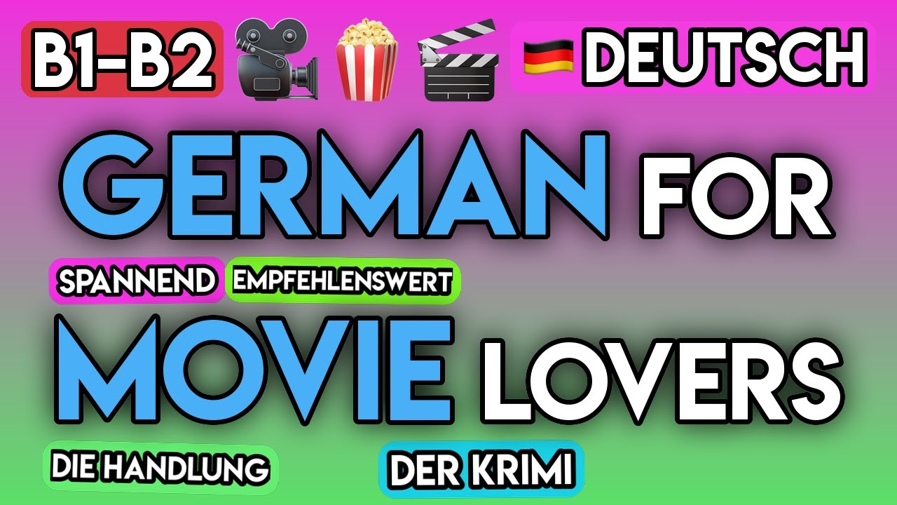100+ German Phrases to Discuss Movies, Books & Music | B1-B2 German ...