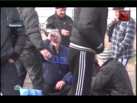 Украина - пьяные драки призывников в Мариуполе. Военная мощь Украины)))