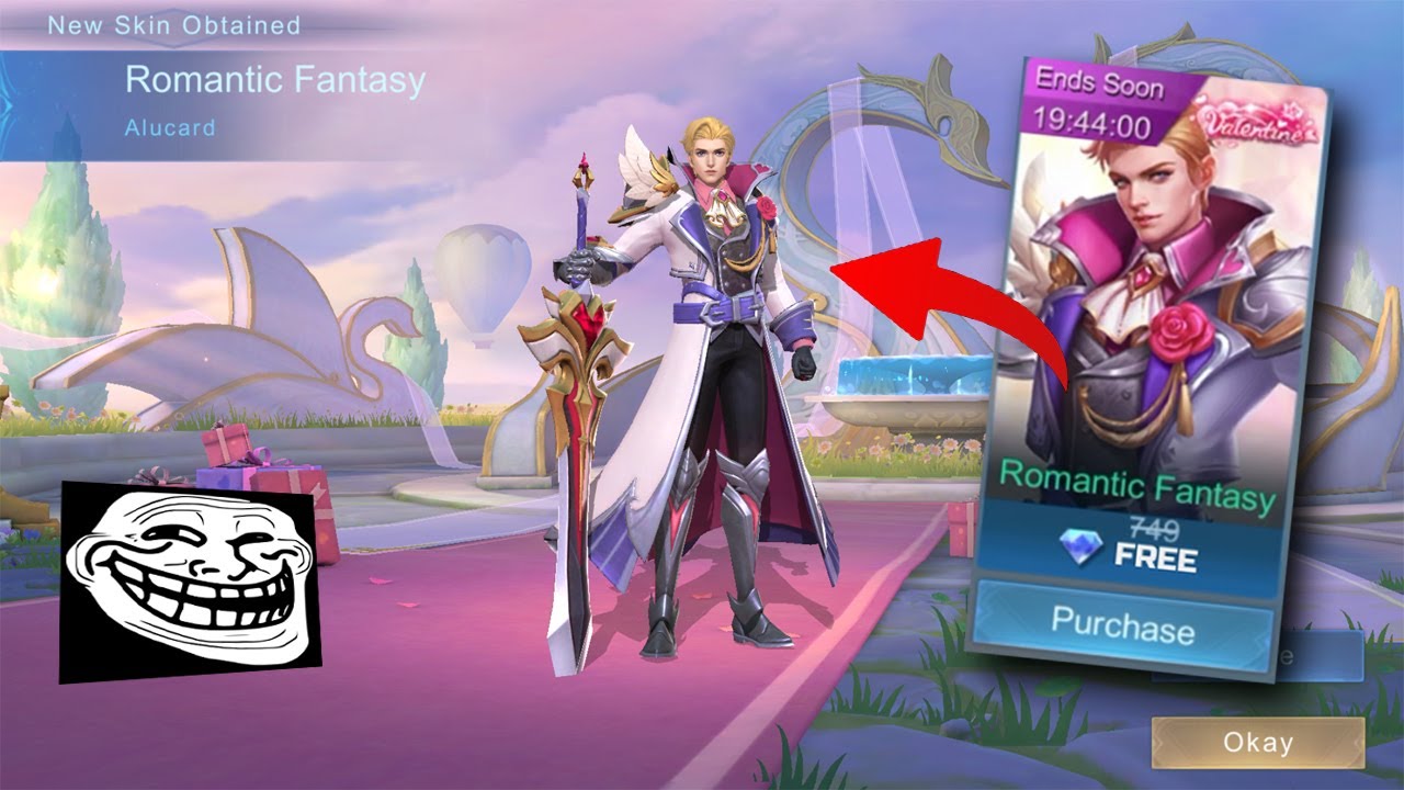 HOW TO GET ALUCARD VALENTINE SKIN FOR FREE!!😮 - YouTube