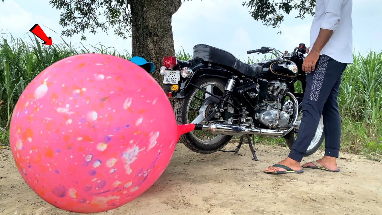 Bullet Silencer vs super Big size Balloon - YouTube