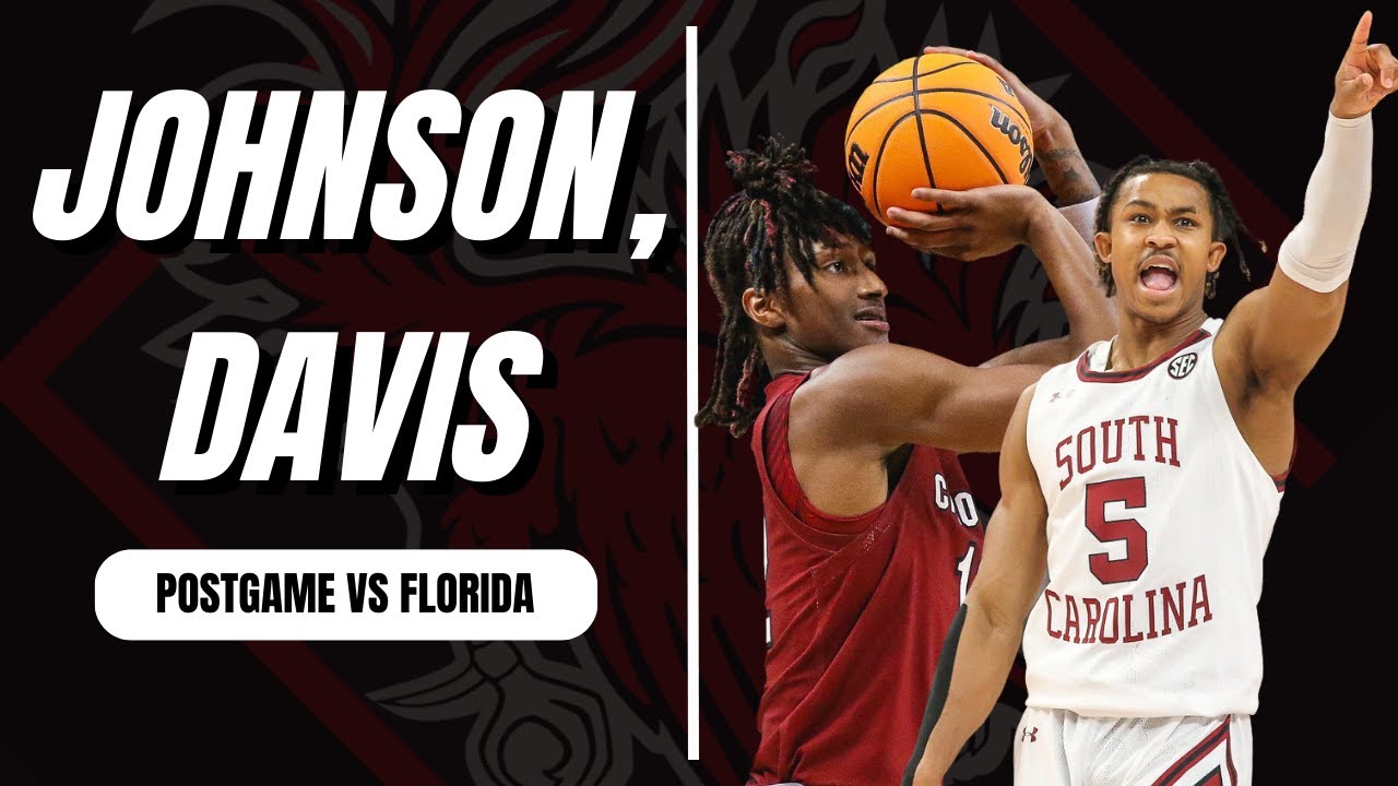 Meechie Johnson, Zach Davis postgame news conference | South Carolina ...