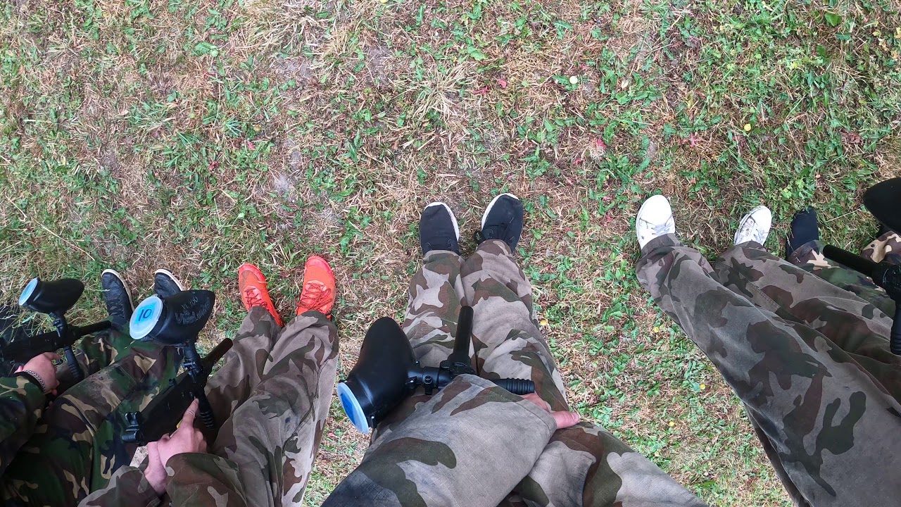 Chicken paintball part 1 - YouTube