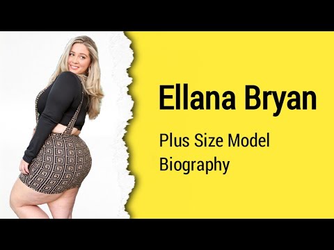 Ellena Bryan - Curvy Model | Plus Size Fashion - YouTube