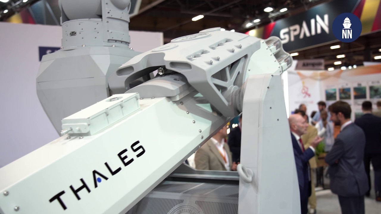 EM&E new naval rocket launcher and Thales new counter drone rocket ...