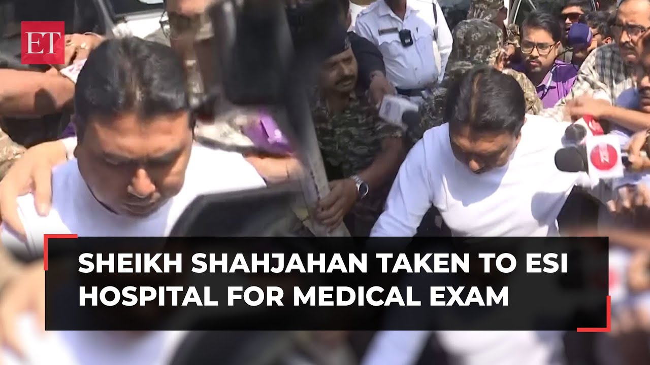 Sandeshkhali incident: CBI brings Sheikh Shahjahan to ESI Hospital for ...