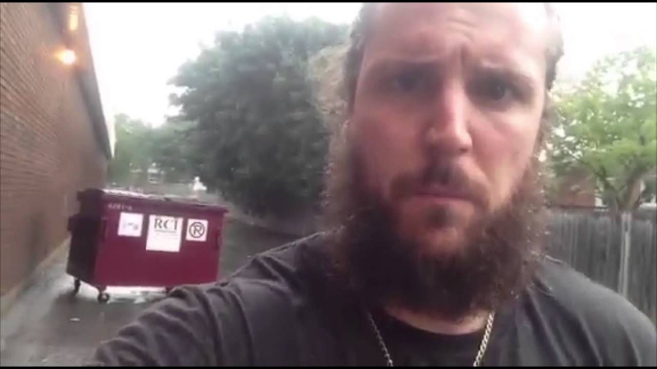 It's raining, but Ryan Rogan is looking forward to his New Breed Title ...