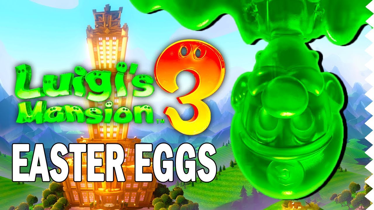 Luigi's Mansion 3 - 20 Easter Eggs & Secrets! - YouTube