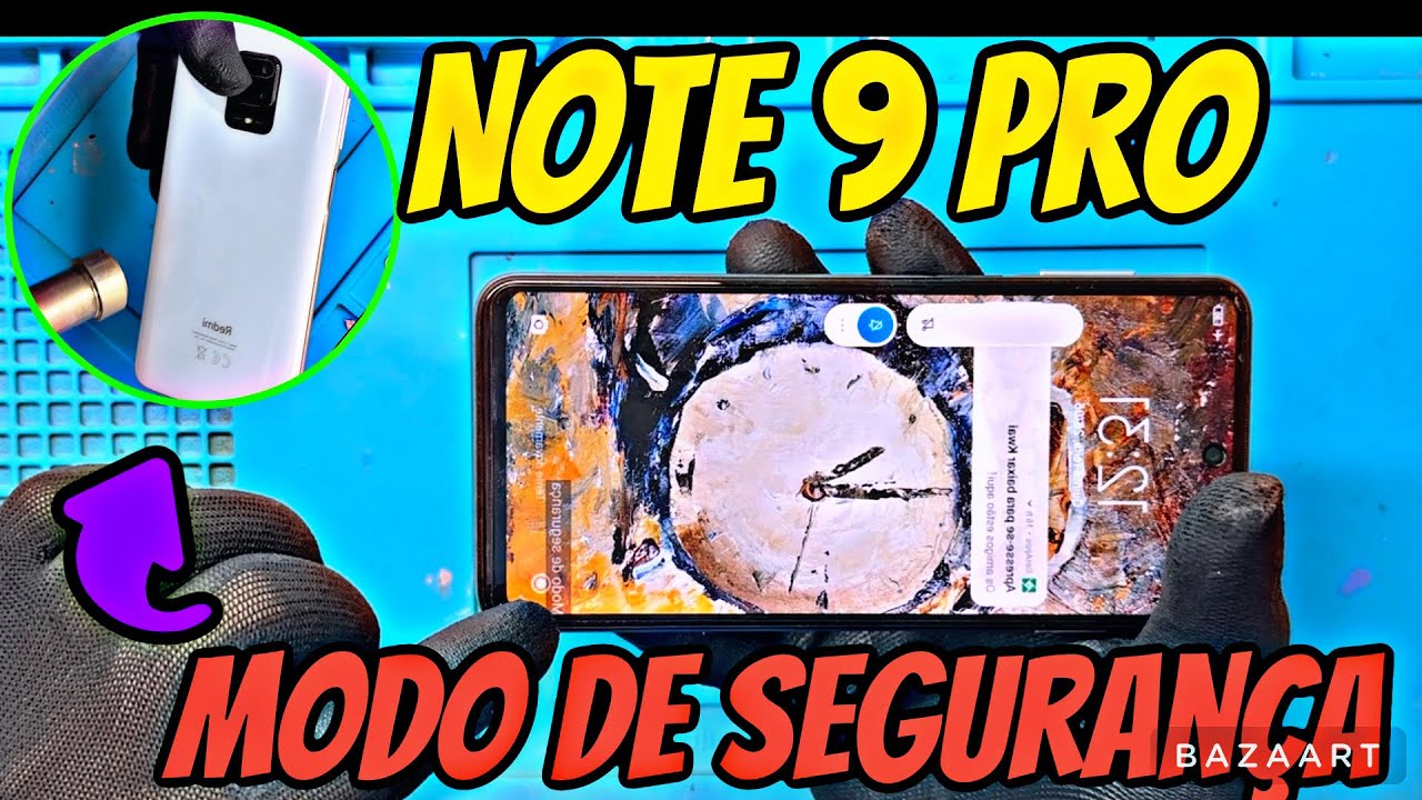 Xiaomi Note 9 Pro que só liga em modo de segurança | Como Resolver ...