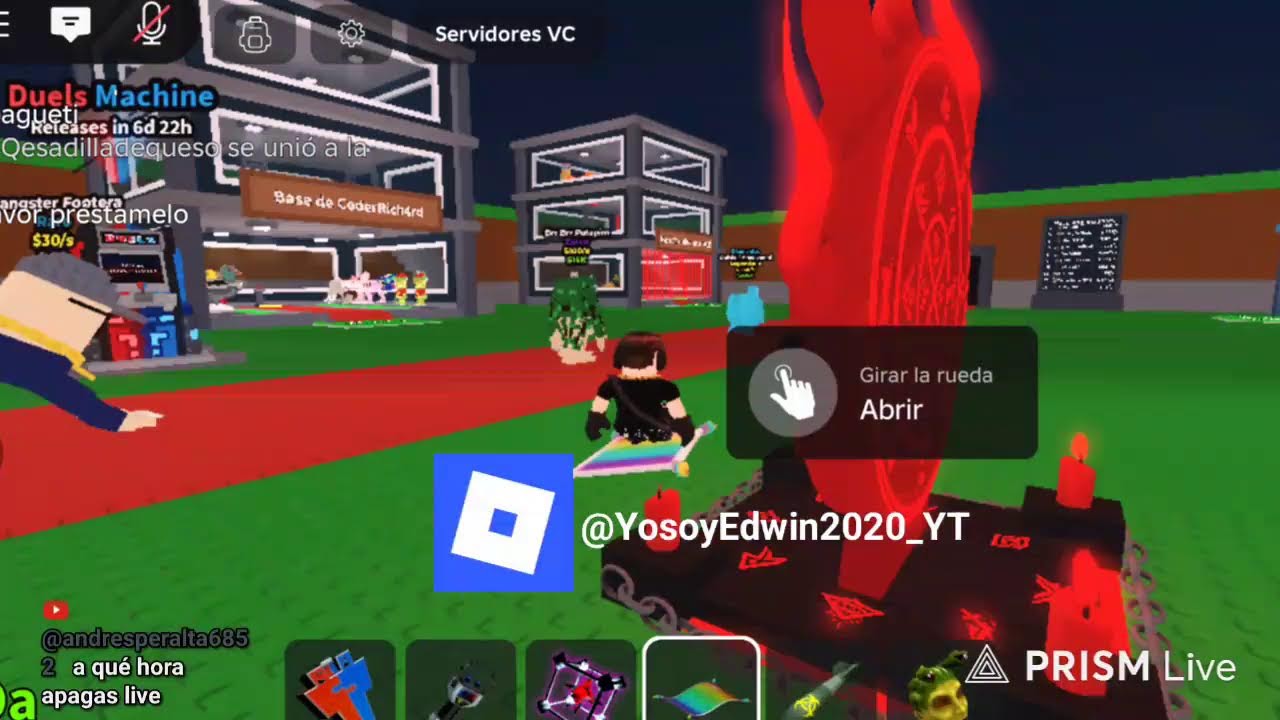 Transmisión en directo de Edwin Roblox - YouTube