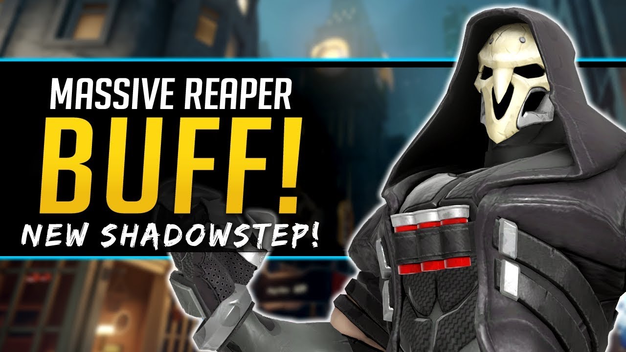 Overwatch HUGE Reaper Buff - New Shadowstep - Junkrat & Symmetra Buffs ...