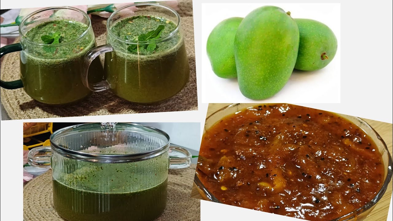 GARMI AUR LOO se bachne ke liye behtreen remedy | aam panna recipe ...