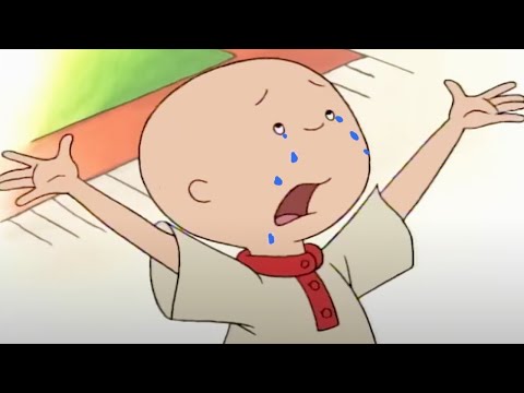 Caillou Doesn't Want To Go To School | Caillou | Cartoons for Kids | WildBrain Little Jobs