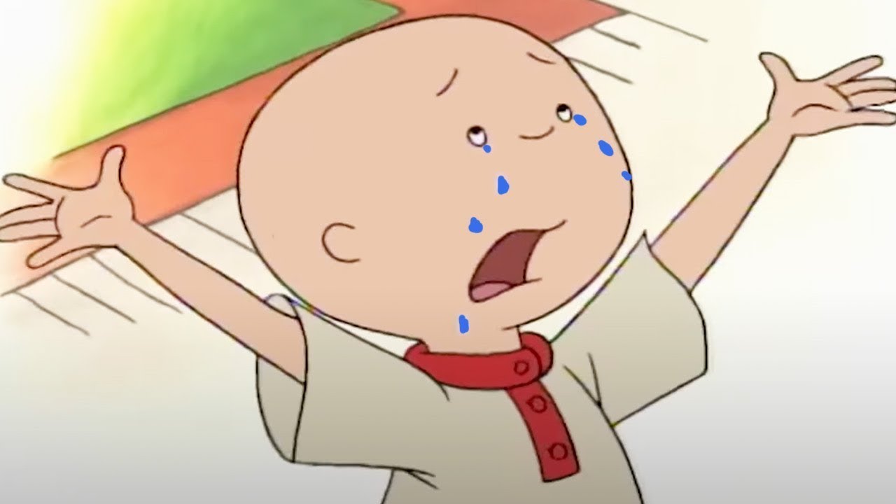 Caillou Doesn't Want To Go To School | Caillou | Cartoons for Kids ...