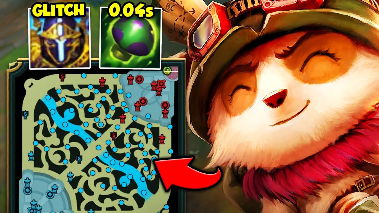 I found and UNLIMITED Teemo Shroom Glitch and covered the whole map ...