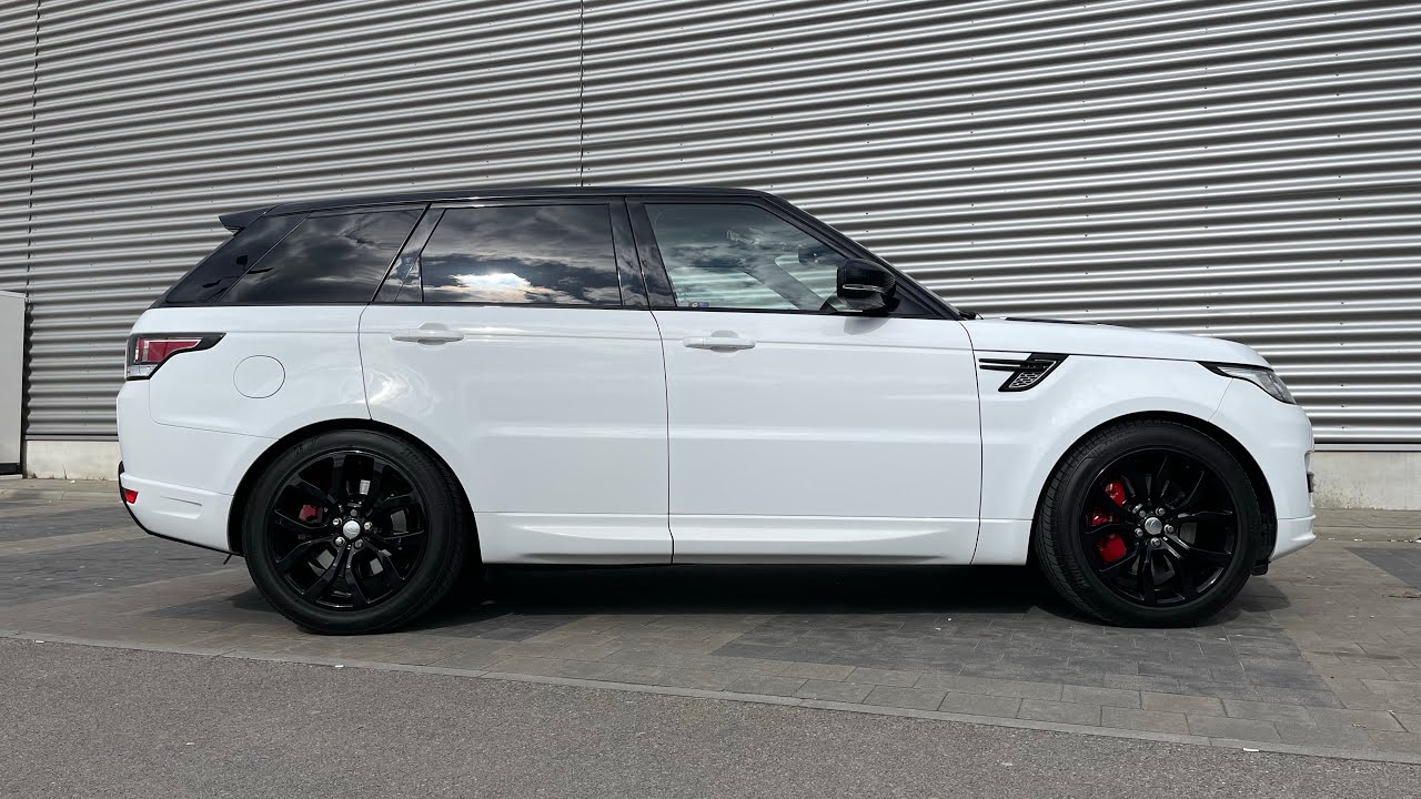 Range Rover Sport 5.0SC v8 l494 kompresor sound 510km - YouTube