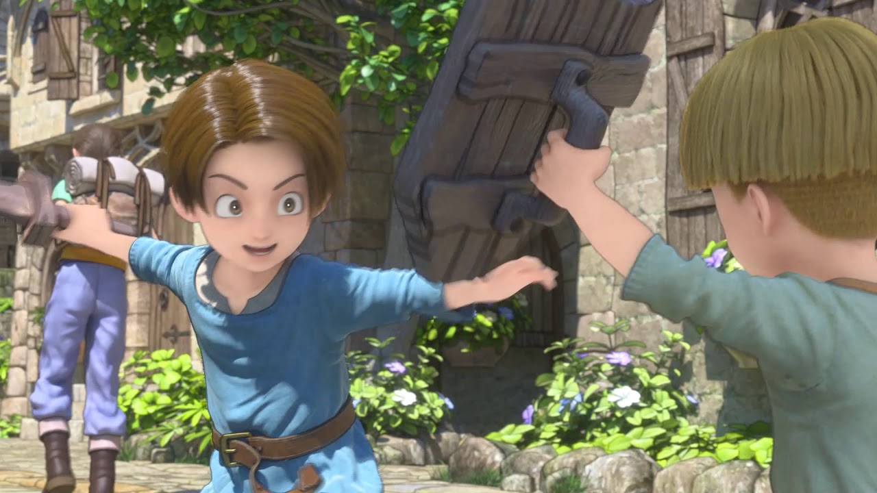Dragon Quest XI #01 Cobblestone Tor - YouTube