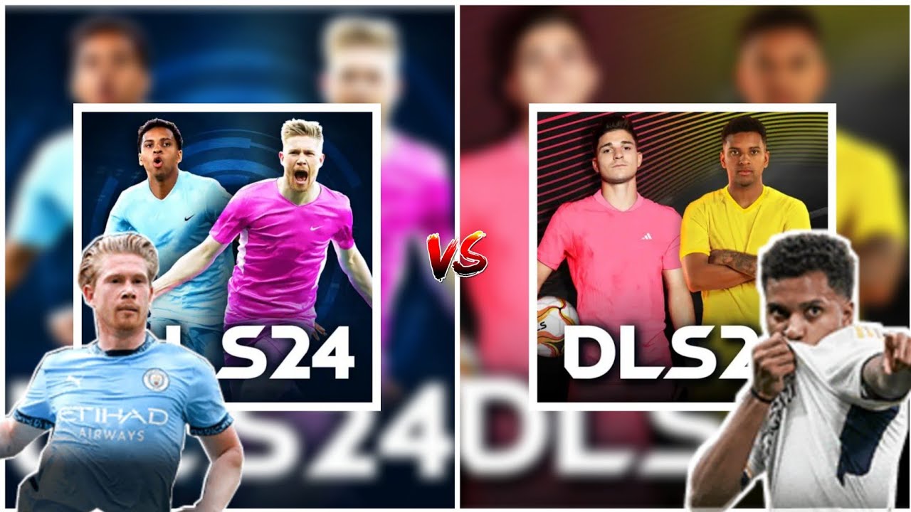 DLS 24 Vs DLS 25 FULL COMPARISON: GRAPHICS, ANIMATION, CELEBRATIONS ...